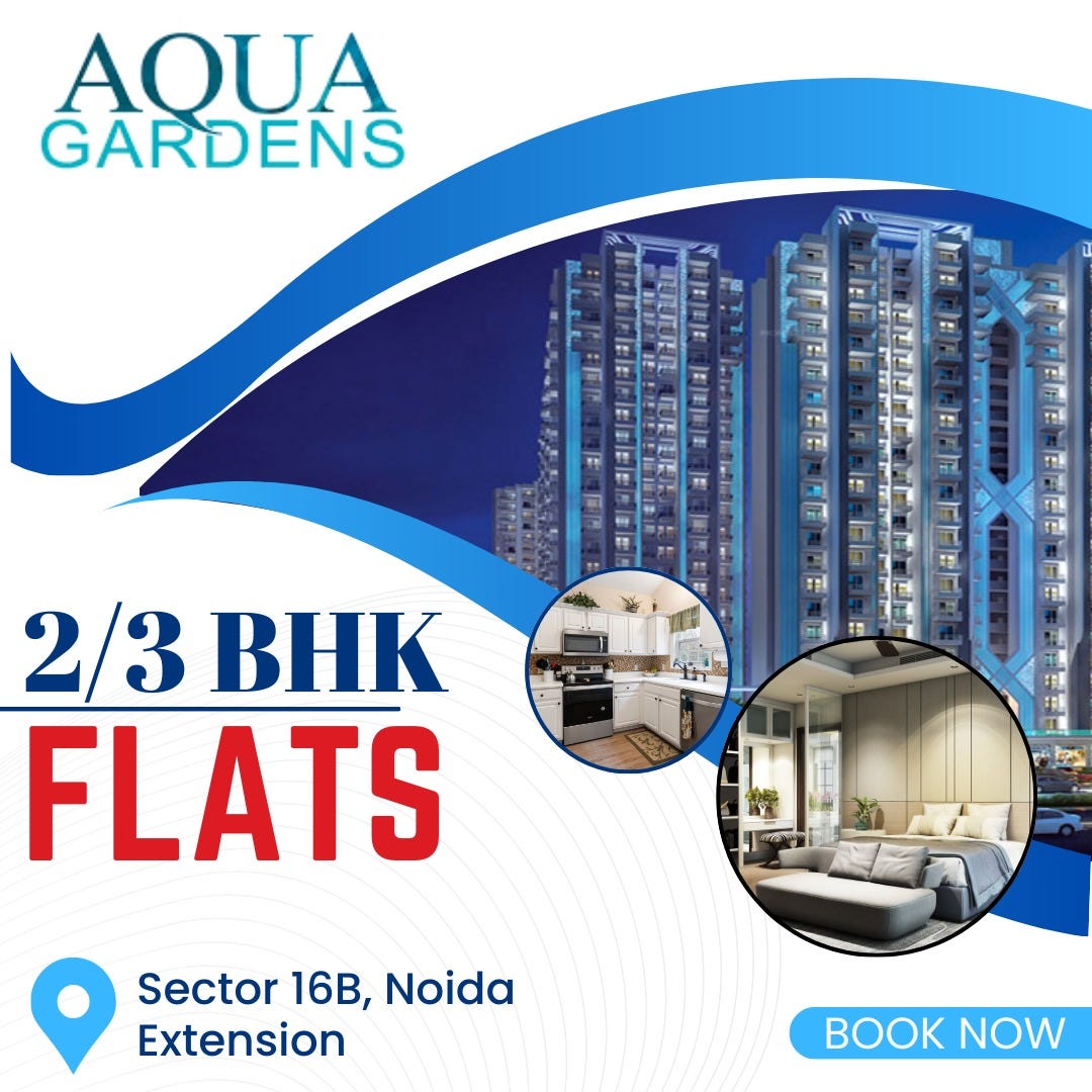 Aqua Gardens - Free Property Listing Site Delhi NCR - Medium