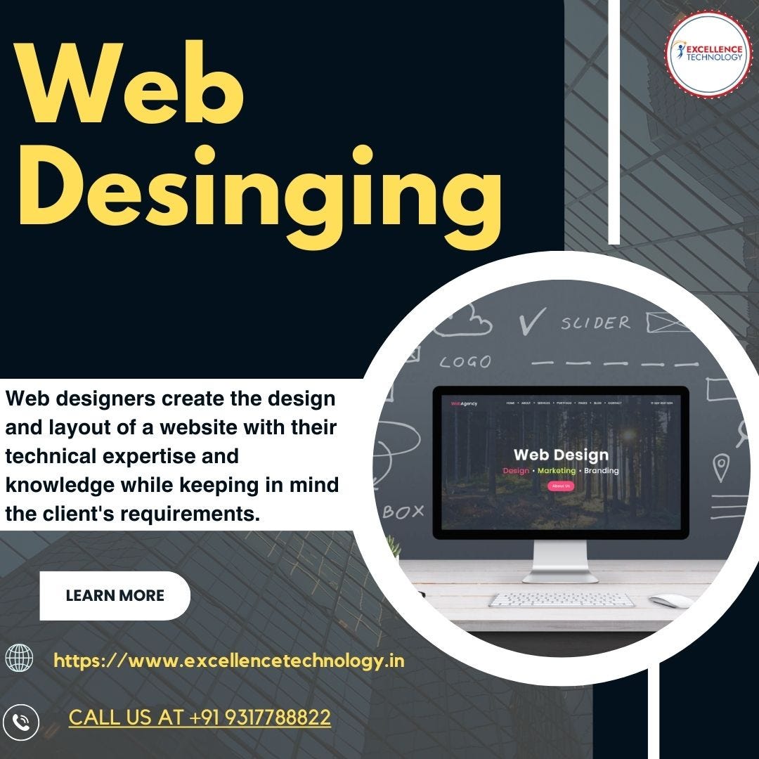 Web Designing - Excellence Technology - Medium