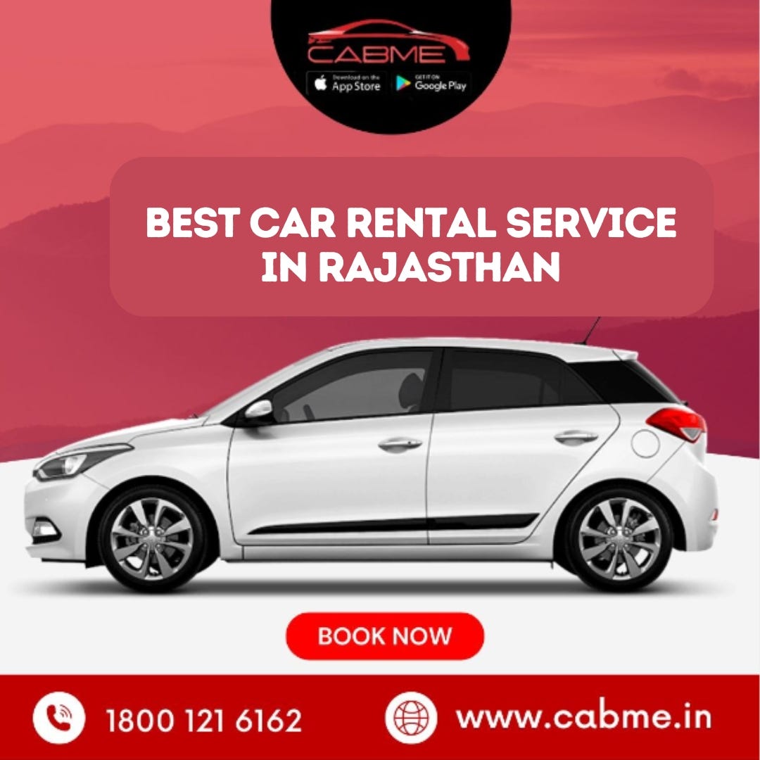 Best Car Rental Service In Rajasthan - Cabmecar - Medium