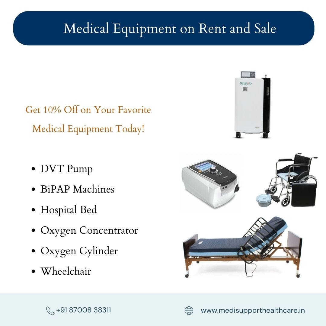 Rental Medical Equipment at Medi Support Health Care | by Mukul ...