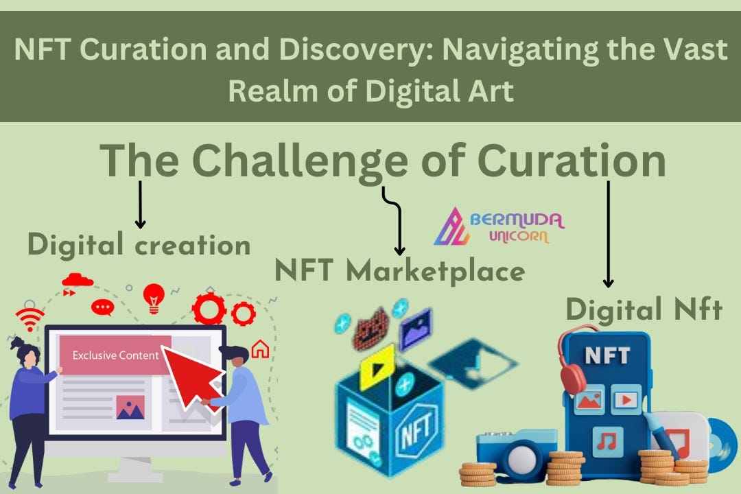 “NFT Curation and Discovery: Navigating the Vast Realm of Digital Art ...
