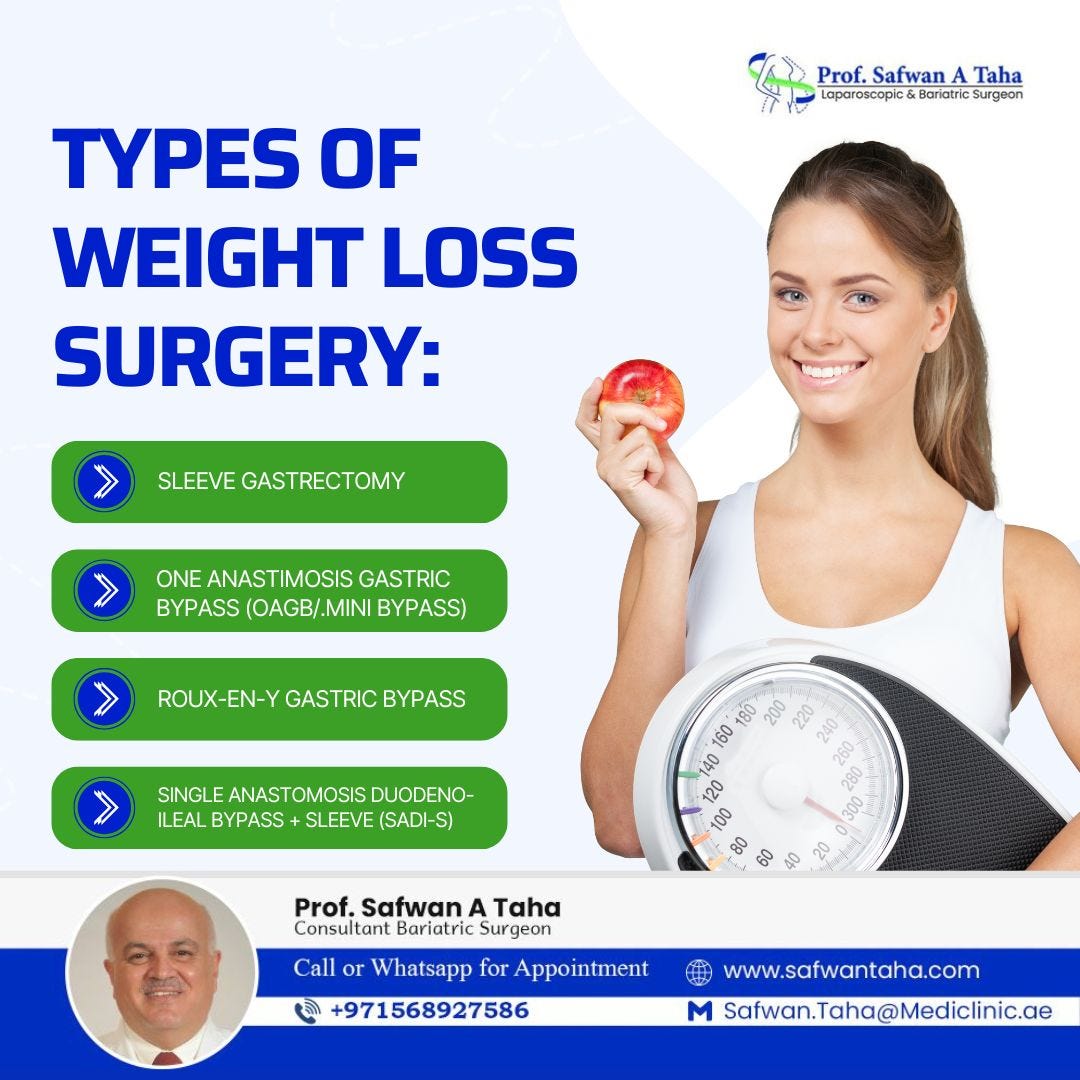 Exploring the Different Types of Bariatric Surgery: Which One Is Right ...