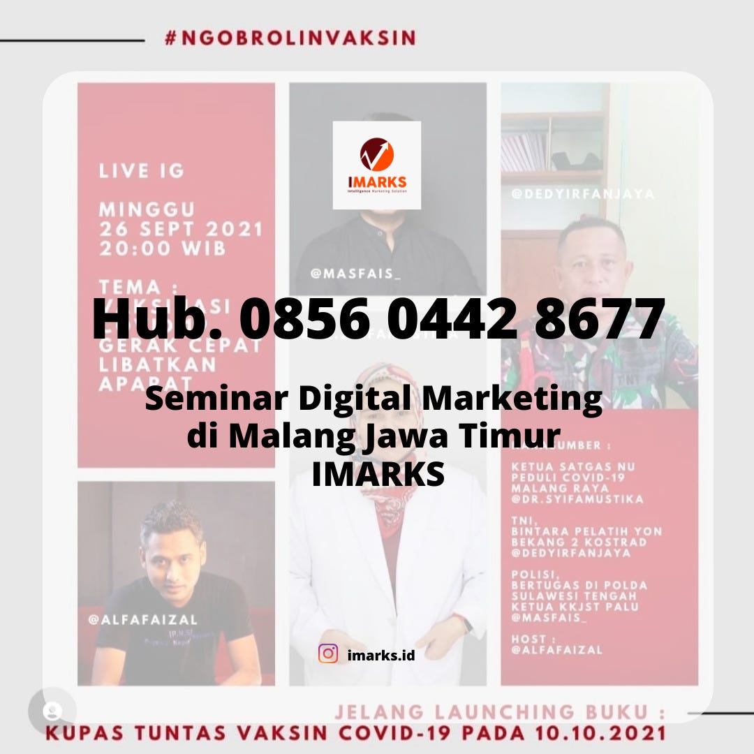 CONTENT MARKETING, Hub. 0856 0442 8677, Seminar Digital Marketing Terlaris Untuk Kampus ...