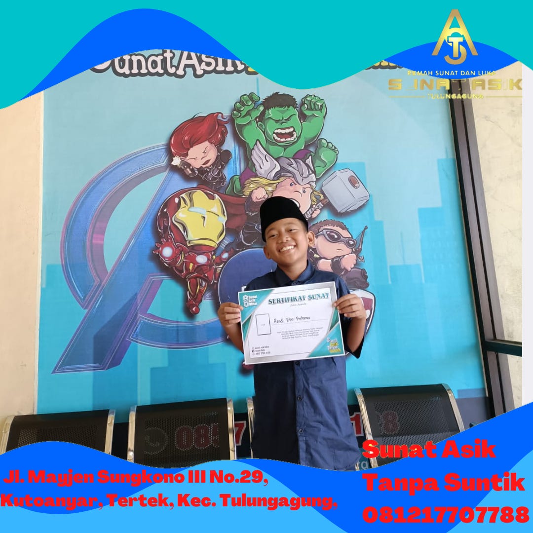 METODE SUNAT TANPA RESIKO, Bandung Call/Wa 0812–1770–7788, Sunat Modern ...