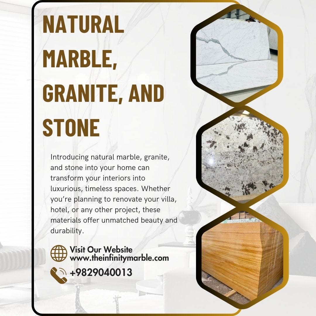 The Ultimate Guide to Enhancing Your Home with Natural Marble, Granite ...