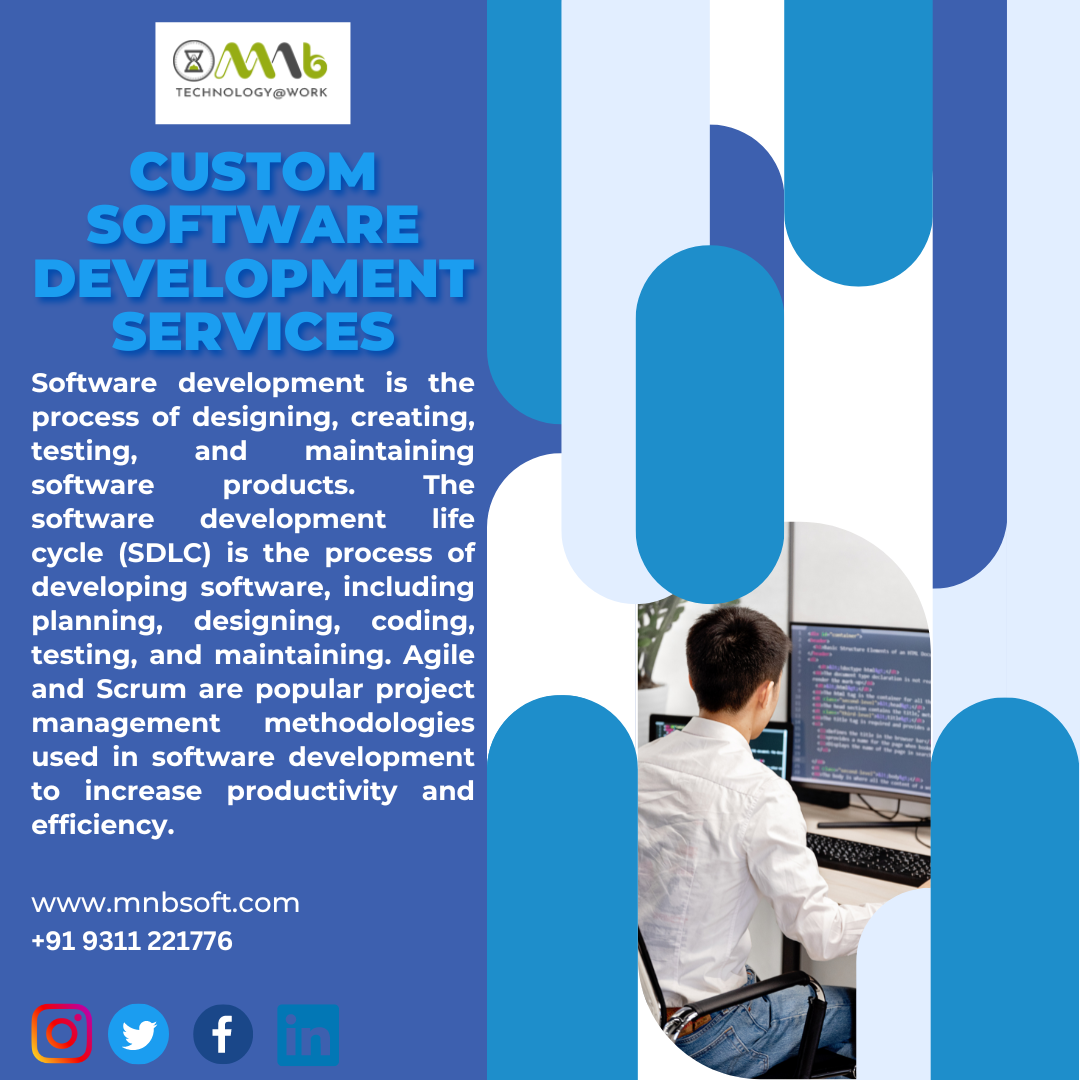 Custom Software Development Services| MNB SOFT SOLUTION - mnbsoft - Medium