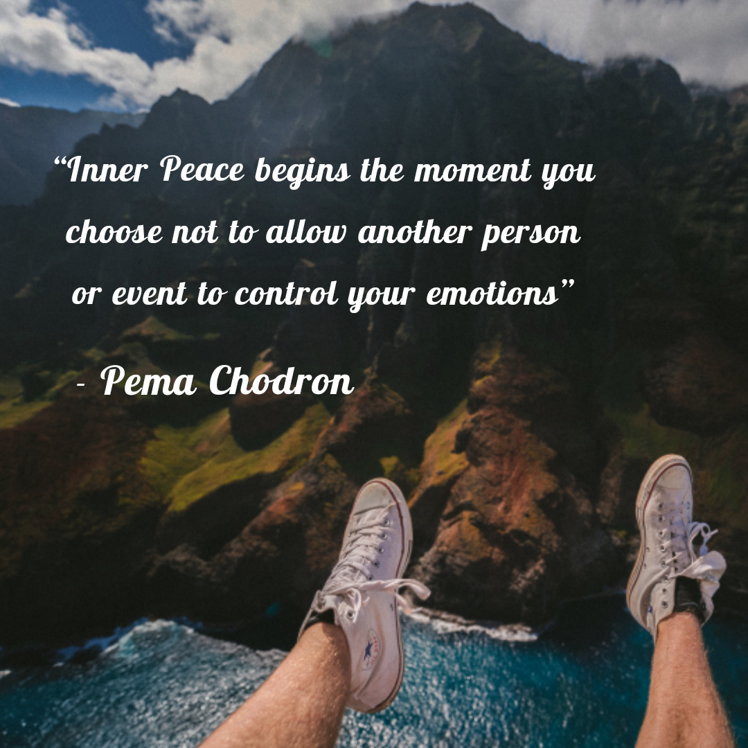 Inner Peace Begins The Moment You Choose