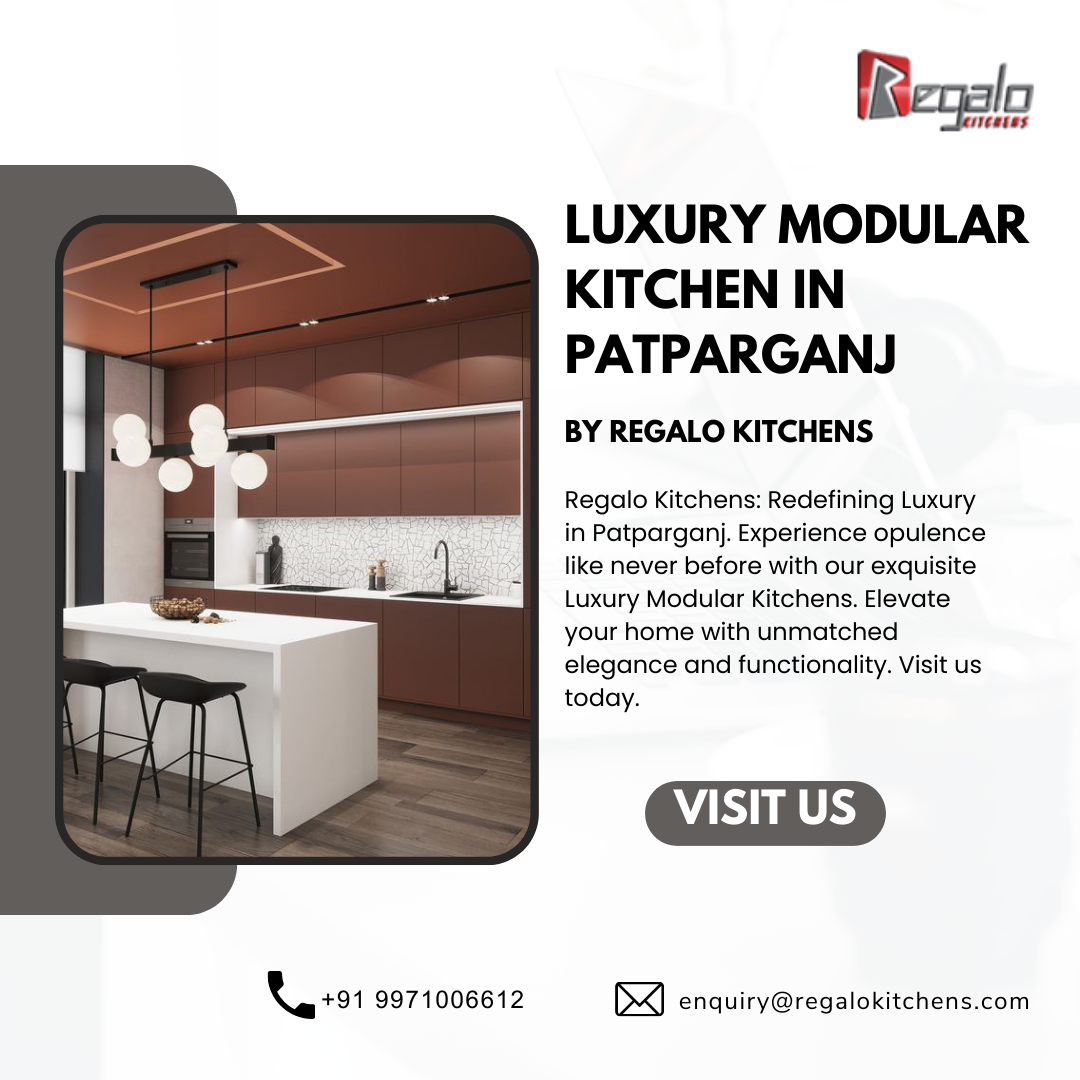 Luxury Modular Kitchen in Patparganj - Regalokitchens2915 - Medium