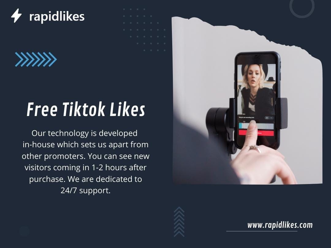 Free Tiktok Likes - Rapid Likes - Medium
