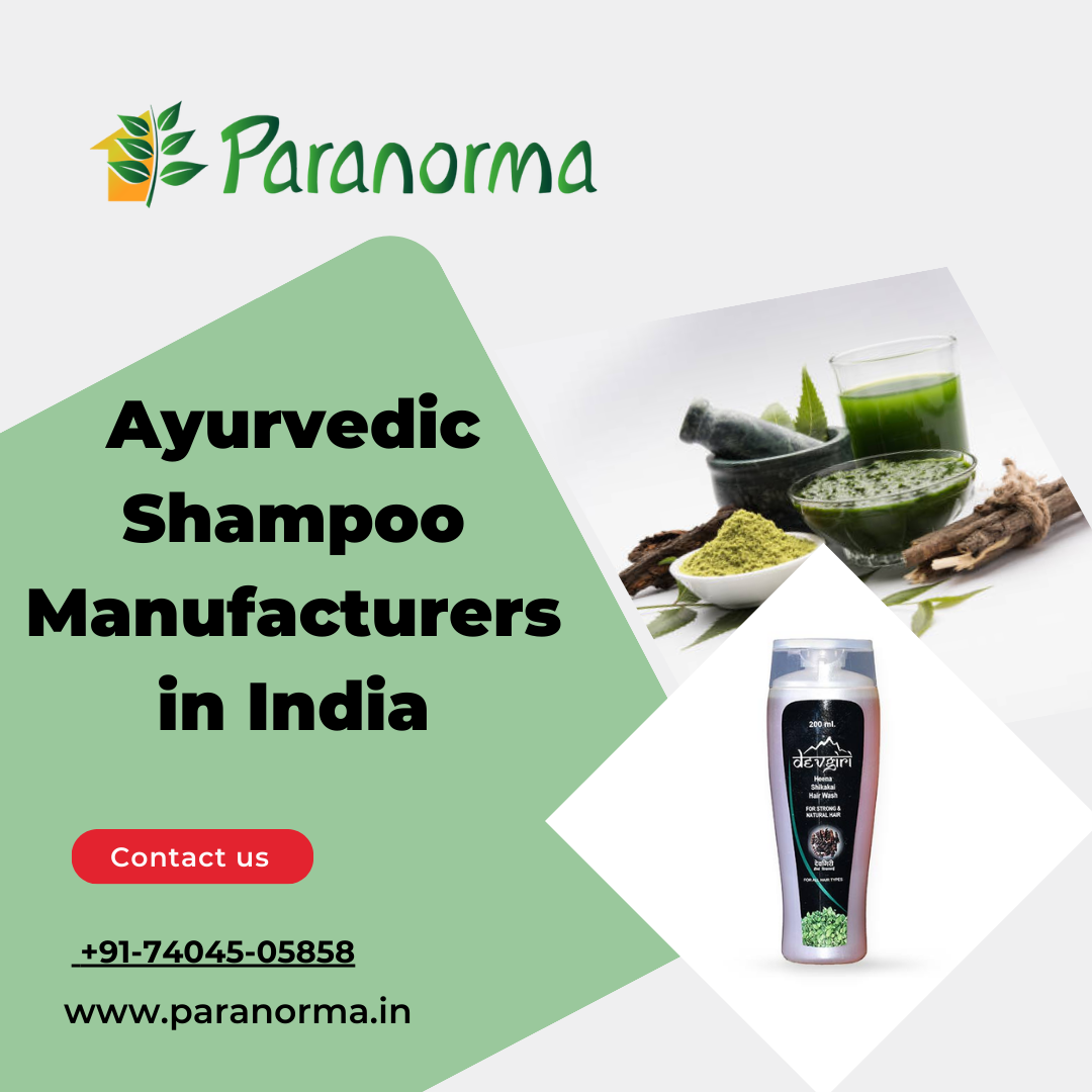 Ayurvedic Shampoo Manufacturers in India - Paranorma Biotech - Medium
