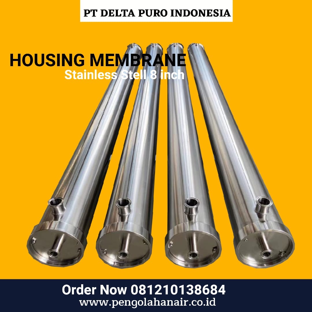 Membran Filter Housing SS 8 inch isi 2 | by PT DELTA PURO INDONESIA ...