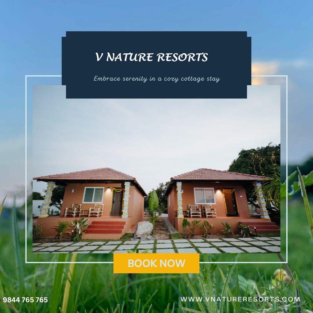 Experience Eco-Luxury at V Nature Resorts in Kanakapura | by V Nature ...