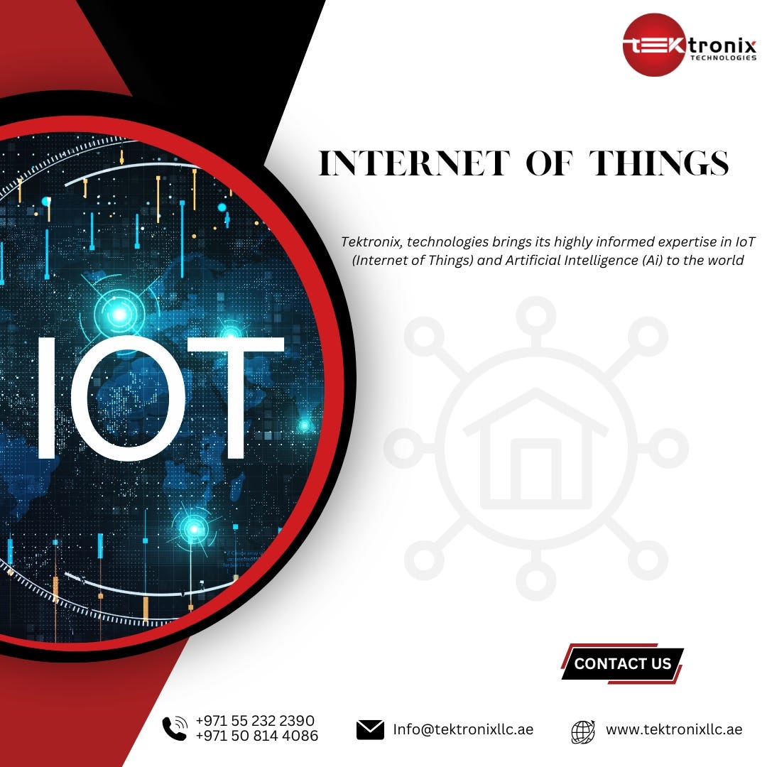 Tektronix Technologies Of Dubai And Abu Dhabi Provides Internet Of Things Implementation