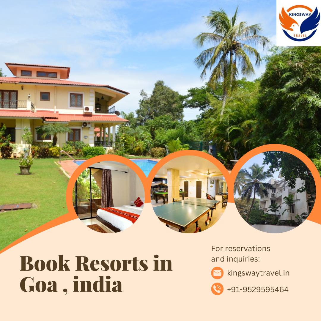 Book Resorts in Goa , india. KINGSWAY TRAVEL! | by Kingswaytravel In ...