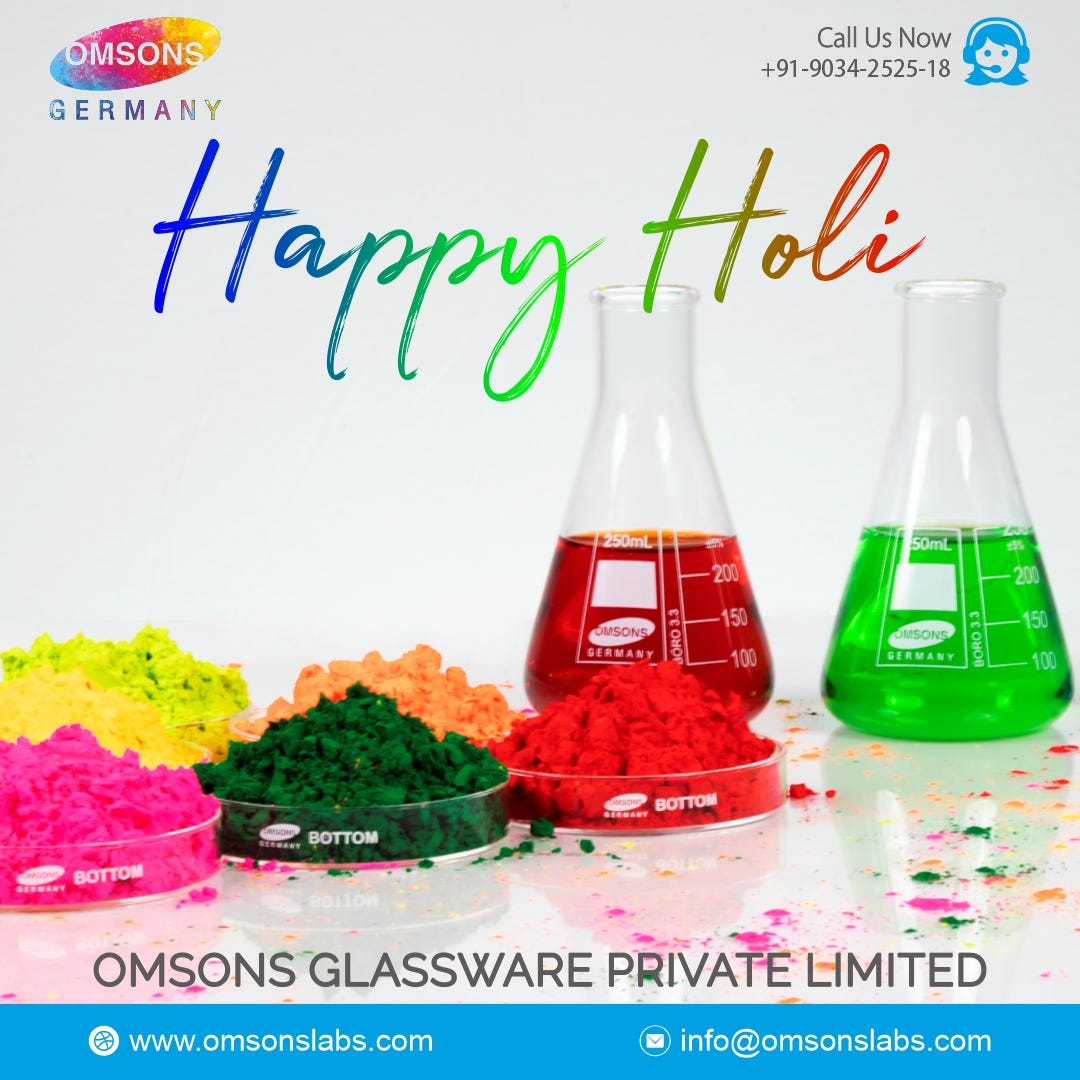 Omsons wishes you a very #happyholi - Omsons Glassware - Medium