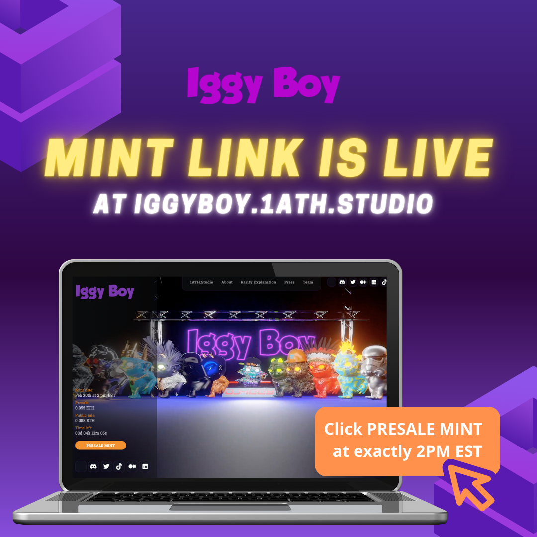 Presale mint button is now LIVE!. Mint link is now LIVE at the… | by ...