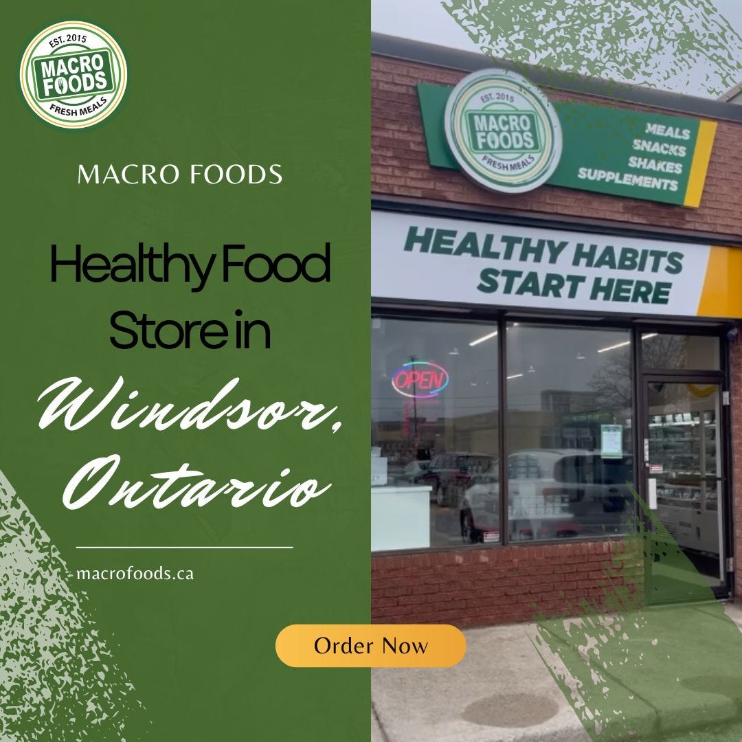 Health Food Store in Windsor Ontario by Macro Foods - Macro Foods - Medium
