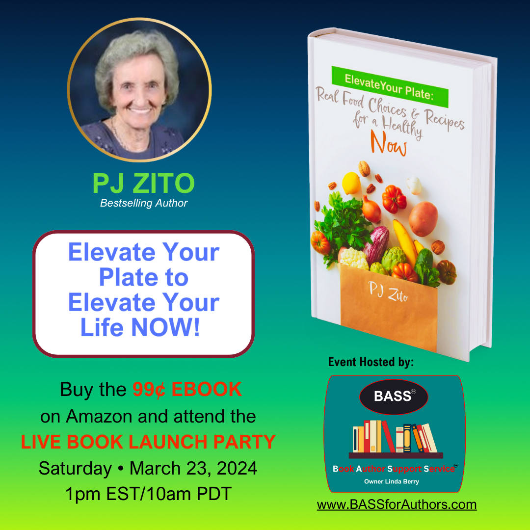 VIRTUAL BOOK LAUNCH PARTY THIS SATURDAY, MARCH 23! You’re invited to the LIVE Book Launch Party ...