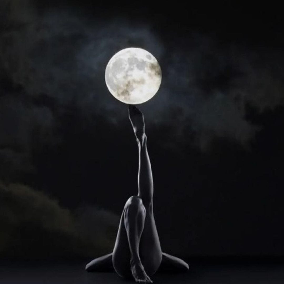 Shadow Moon. The perfect example of balance and… | by Galactic Empress ...