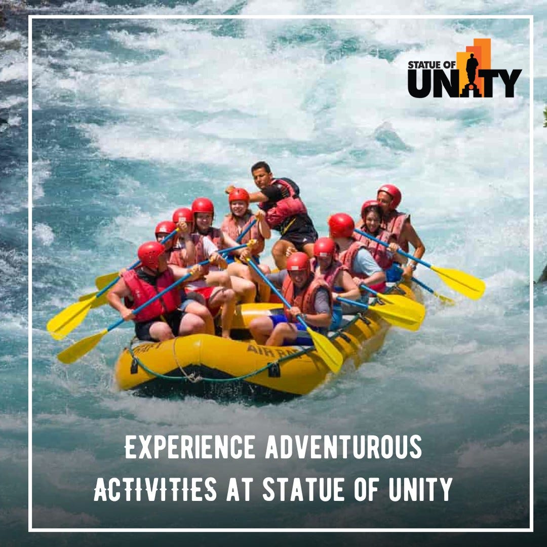 Experience Adventurous Activities at the Statue of Unity | by ...