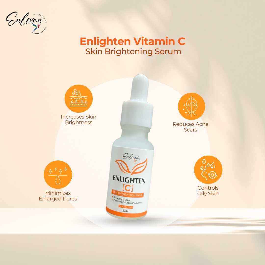 Boost Your Skin’s Radiance with Enliven Skincare’s Vitamin C Serum ...