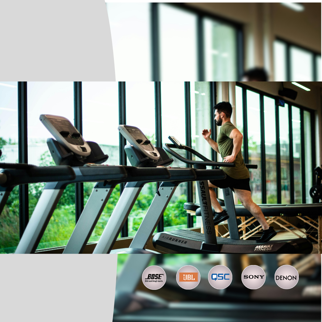 Gym sound system by Professional Audio Video Solutions Pvt. Ltd ...