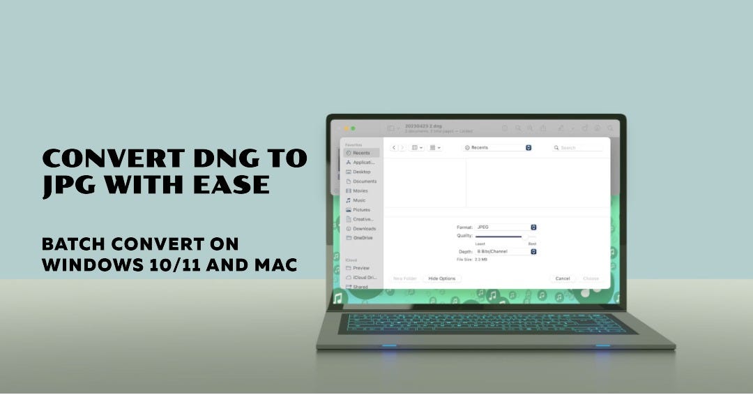 Effortless Batch DNG to JPG Conversion Windows 10/11 and Mac Users | by Suraj Yadav | Medium