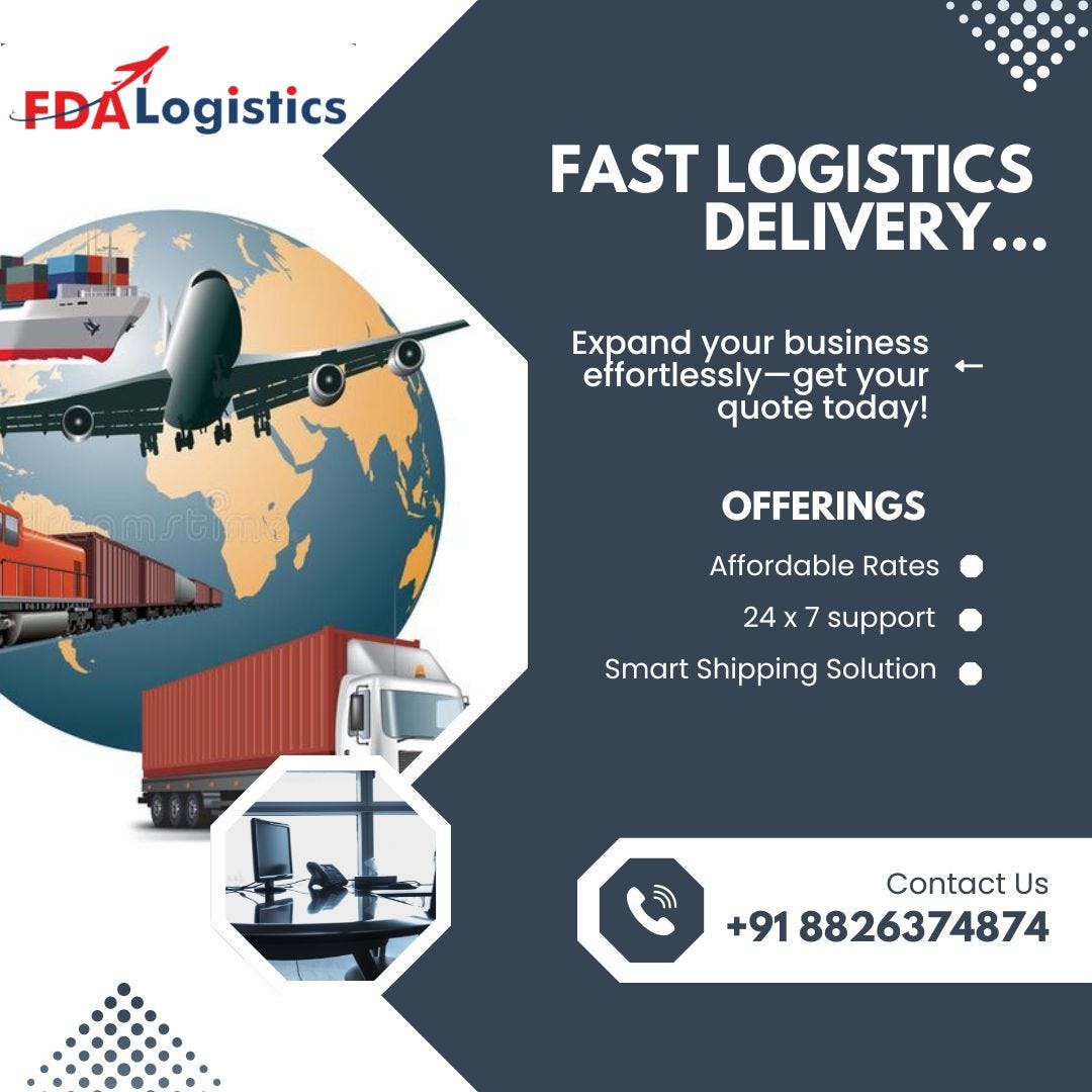 Ship Smarter with FDA Logistics | by Logisticsfda | Jun, 2025 | Medium