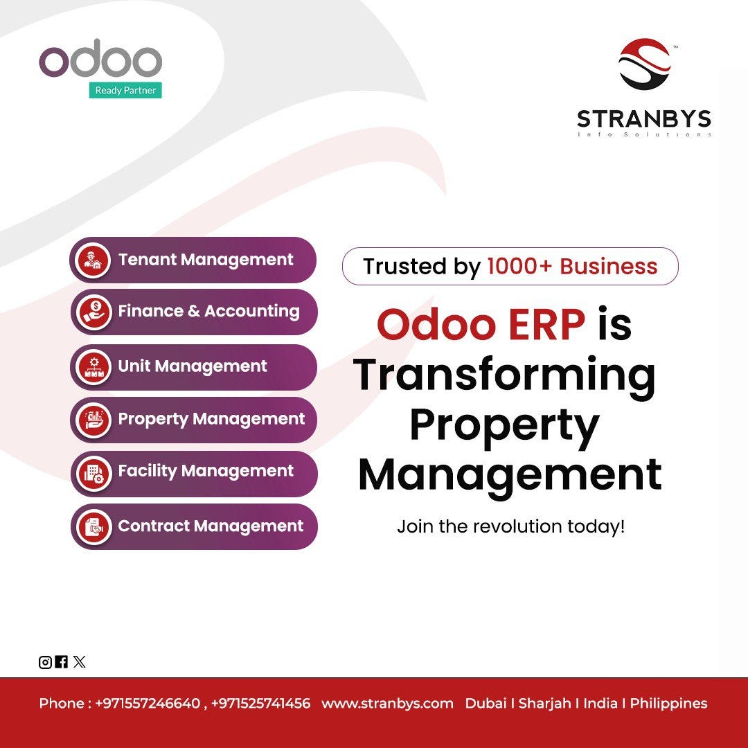 Smart Solutions for Property Managers: Odoo ERP Modules Unveiled | by ...