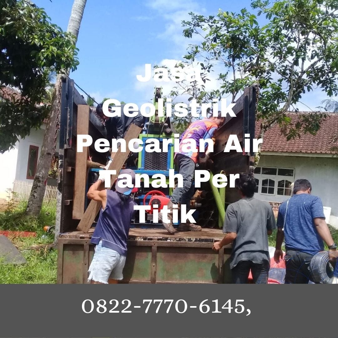 0822–7770–6145, Harga Geolistrik Air Tanah Profesional KENDAL | by Jasa Geolistrik Pendugaan Air ...