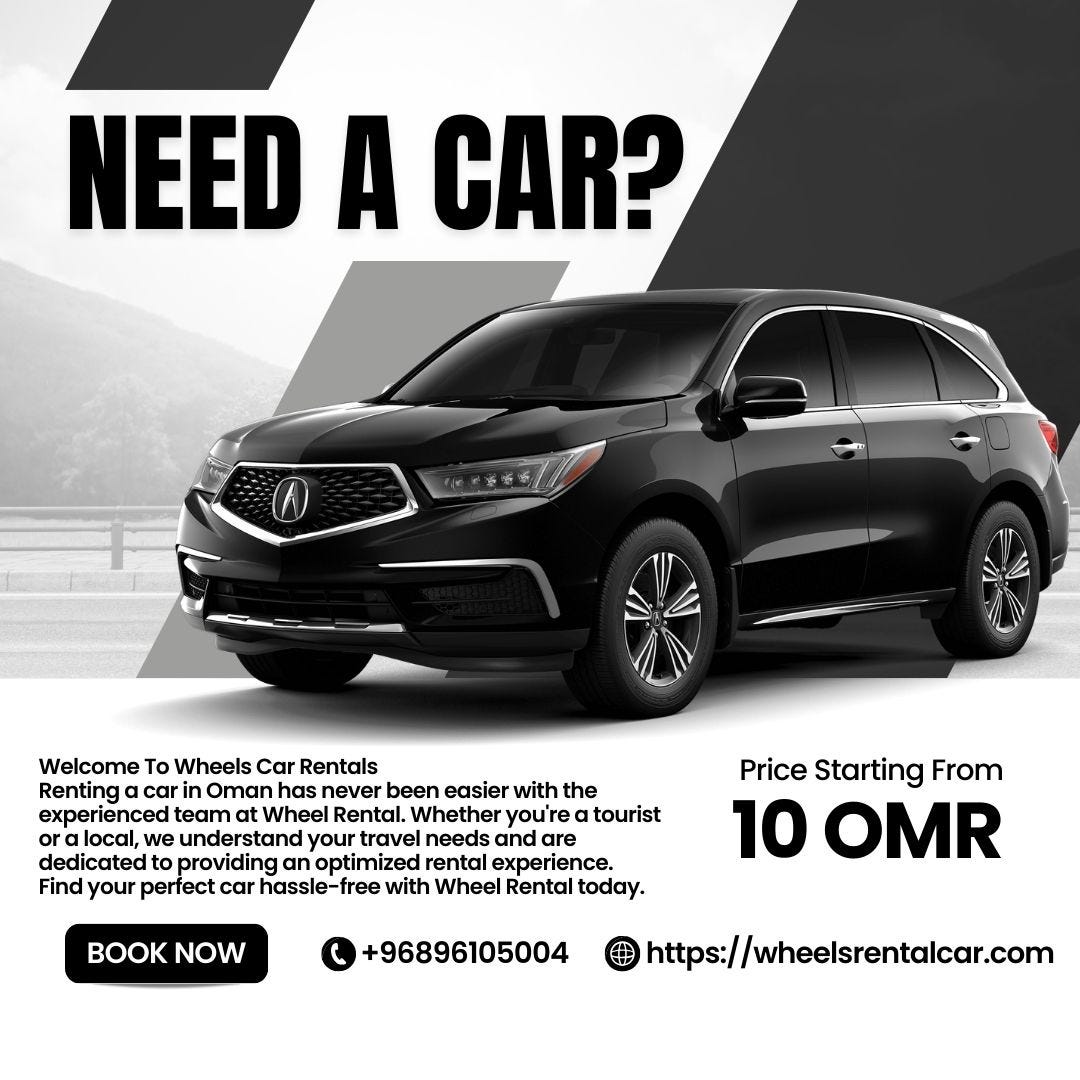 Salalah Rental Car - Business in Oman - Medium