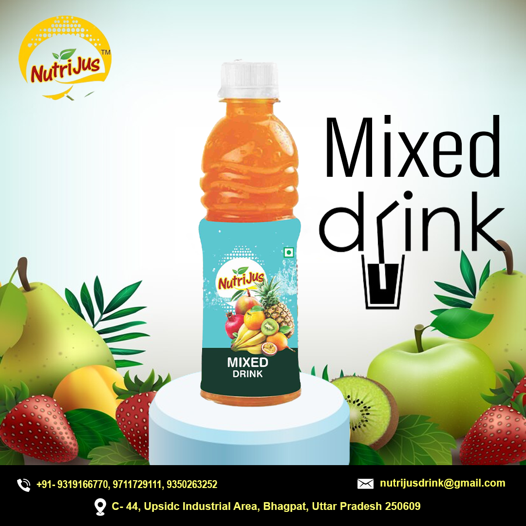 Mixed Drink - Nutrijus Fruit Drink - Medium