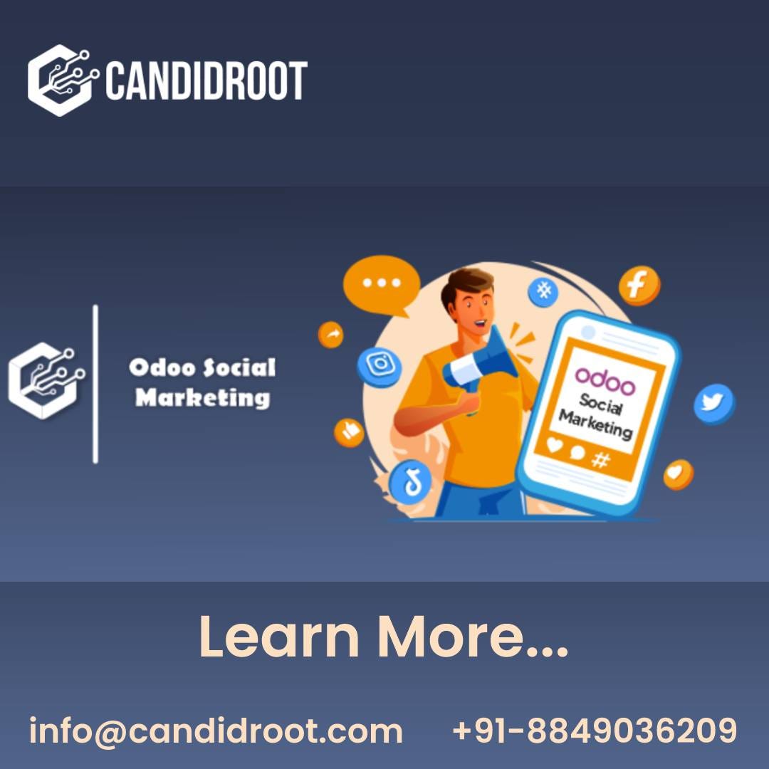 Odoo Social Marketing - Candidroot Solutions Pvt. Ltd - Medium