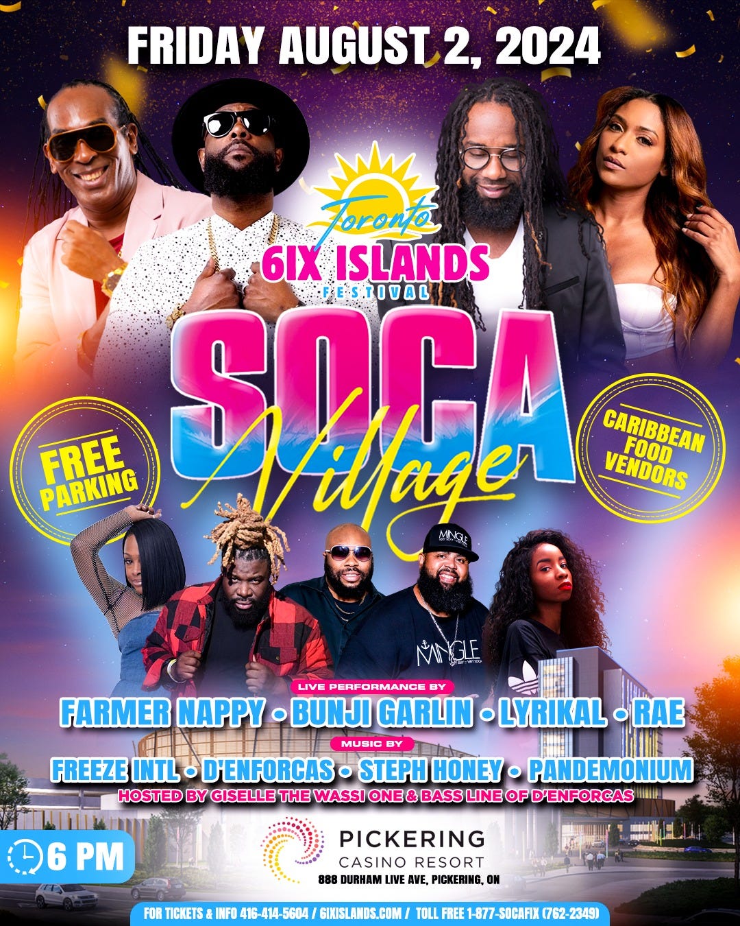 SOCA VILLAGE 2024 PICKERING CASINO RESORT - Harry Ajax - Medium