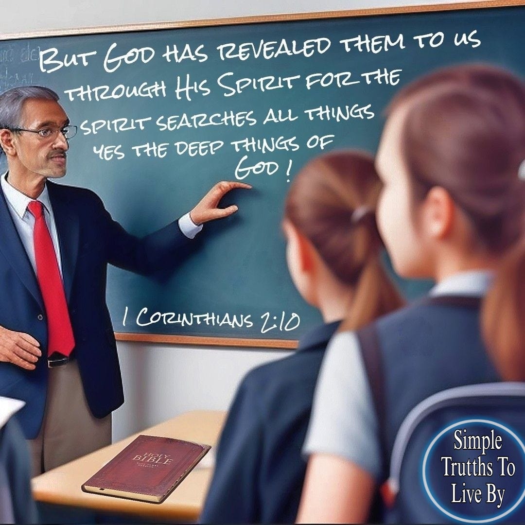 But God has revealed them to us through His Spirit. | by Keith McGivern ...
