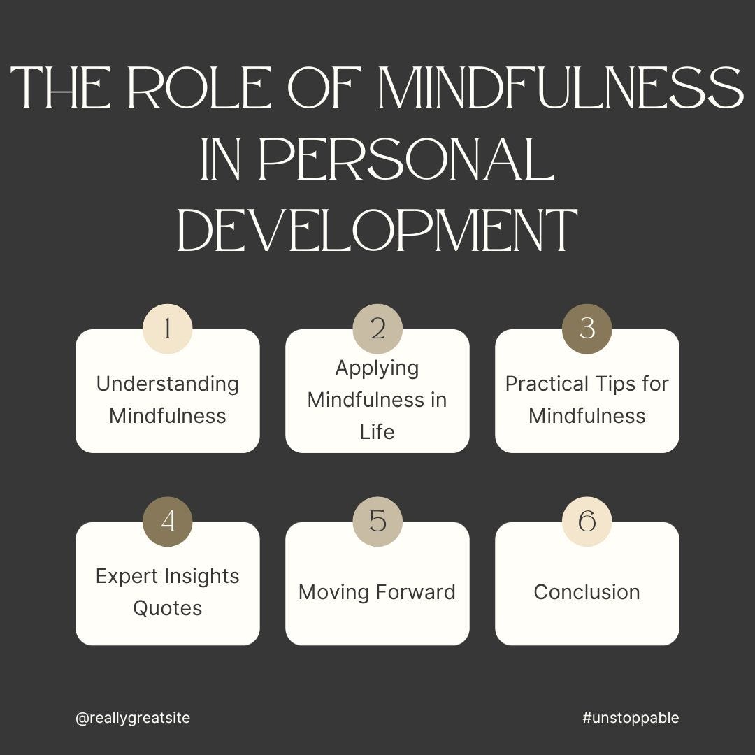 Mindfulness: The Secret Ingredient for Career Fulfillment | by Ravinder ...
