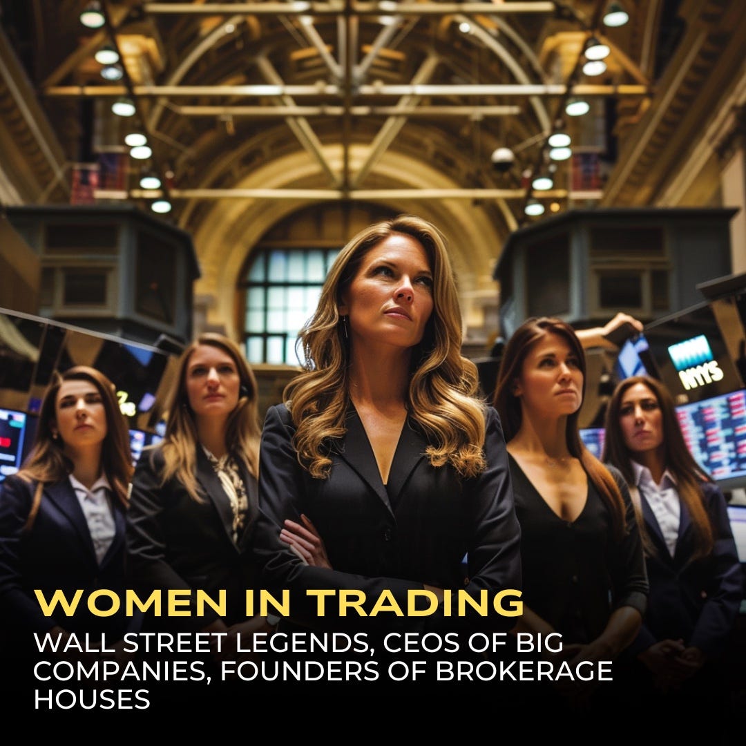 Women in trading: Wall Street legends, CEOs of big companies, founders ...