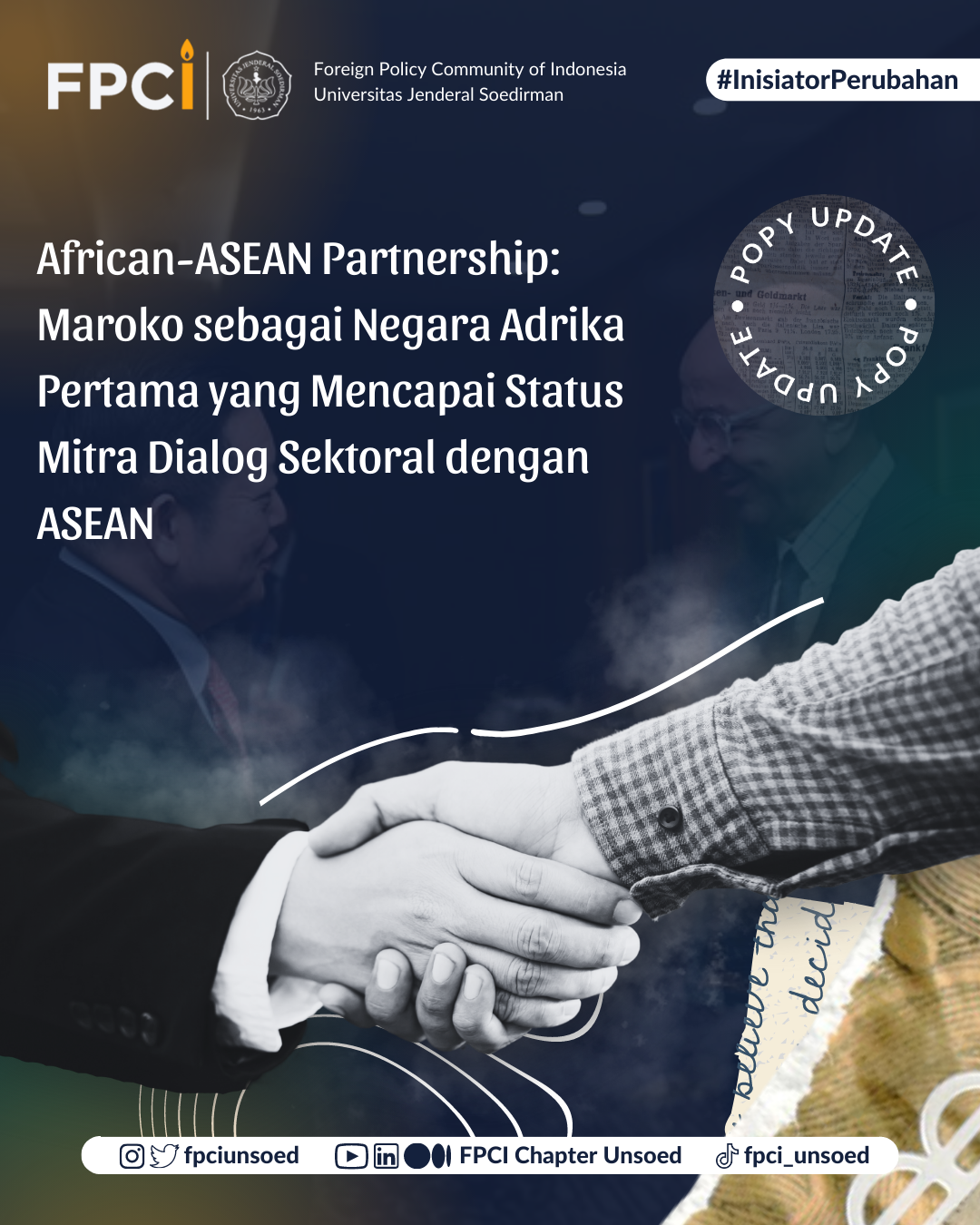 Popy Update: African-ASEAN Partnership: Maroko sebagai Negara Afrika Pertama yang Mencapai ...