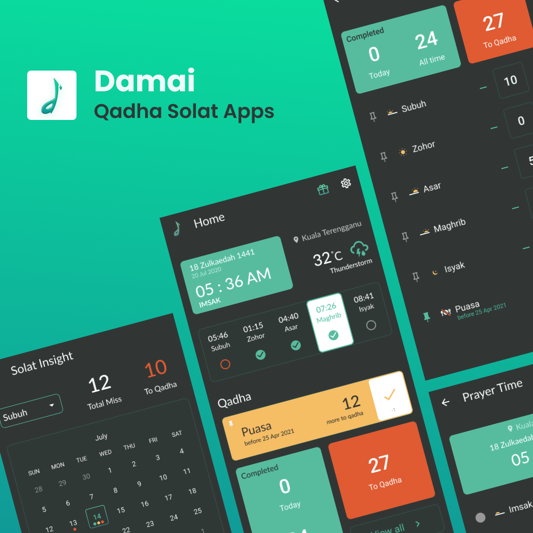 Case Study: Damai App. The case study unveils the design… | by Muazzim MS | Blog by Muazzim | Medium