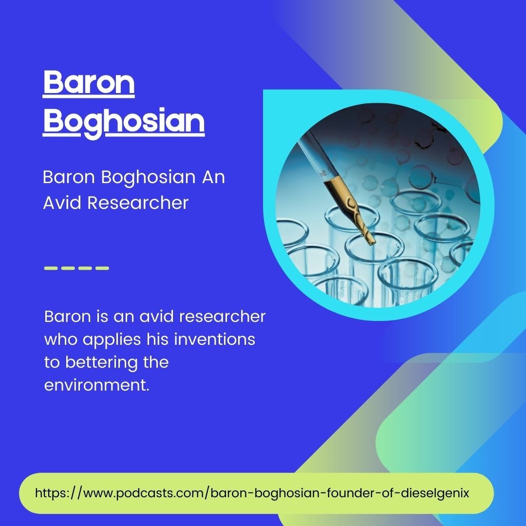 Baron Boghosian An Avid Researcher Baron Boghosian Medium