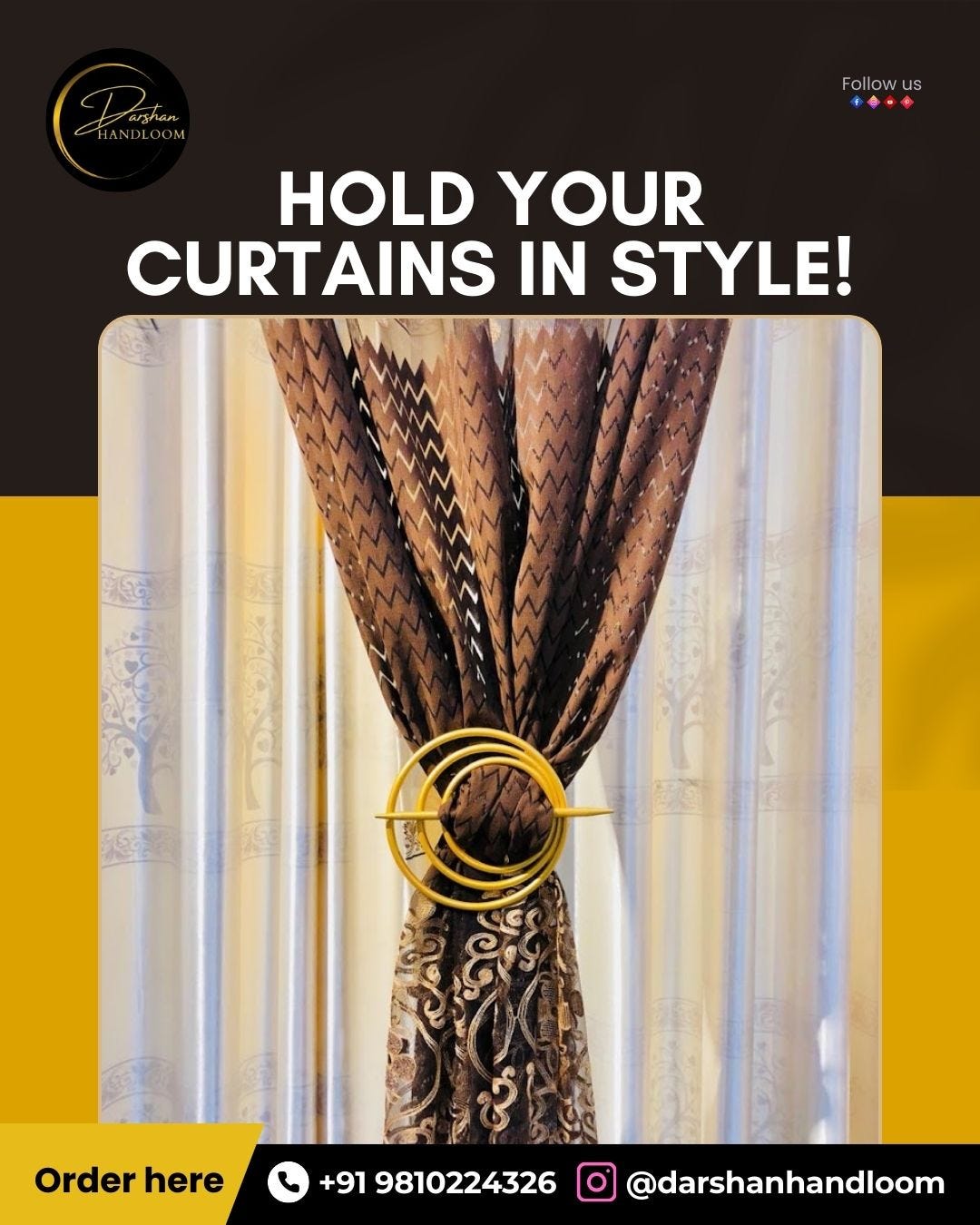 Enhance Your Home with Elegant Curtains from Darshan Handloom | by ...