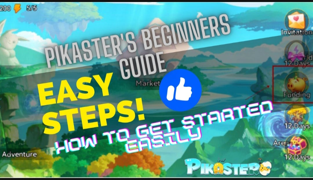 PIKASTERS BEGINNERS GUIDE, HOW TO GET STARTED QUICKLY | by Isreal ...