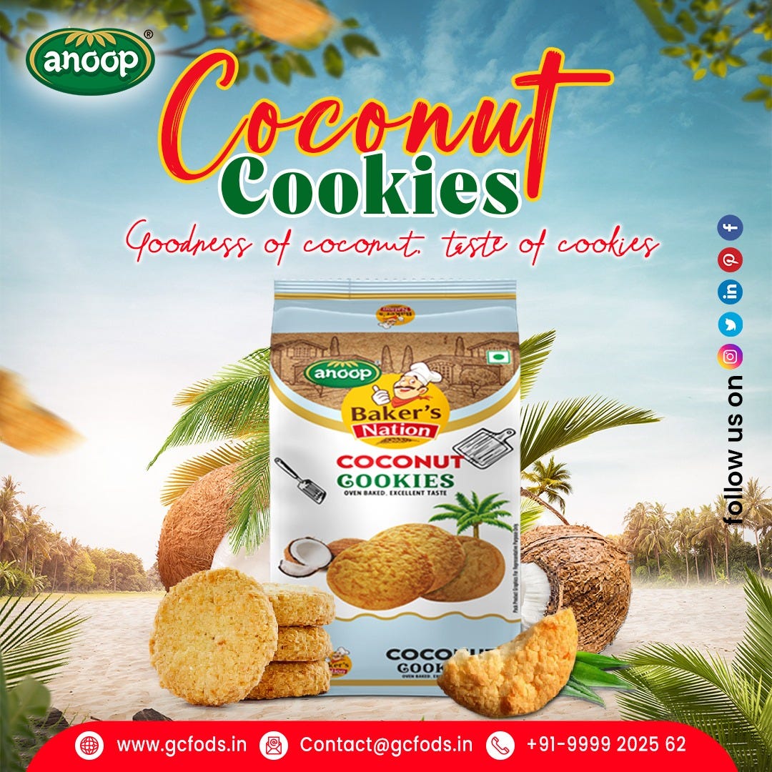 Healthy coconut cookies online | GC Foods - GC Foods - Medium