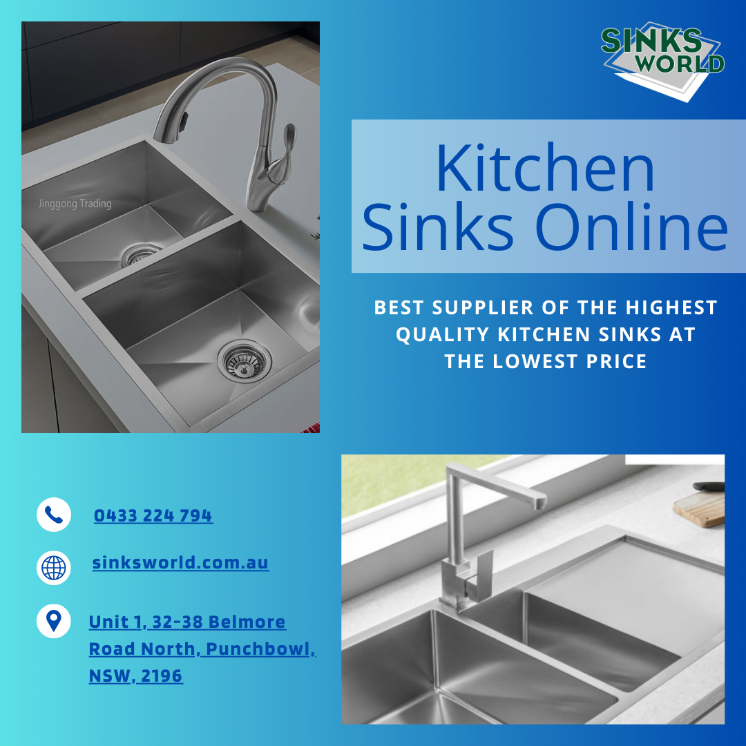 The Benefits of Buying Kitchen Sinks Online from SinksWorld | Medium
