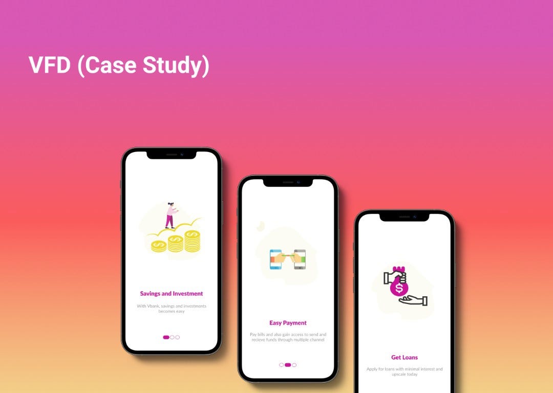 This case study explains my process in redesigning the Vbank mobile app ...