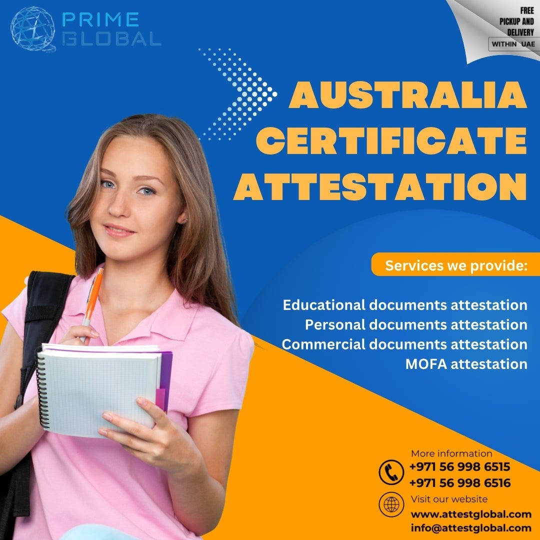 The Ultimate Guide: Australia Certificate Attestation Services in the ...
