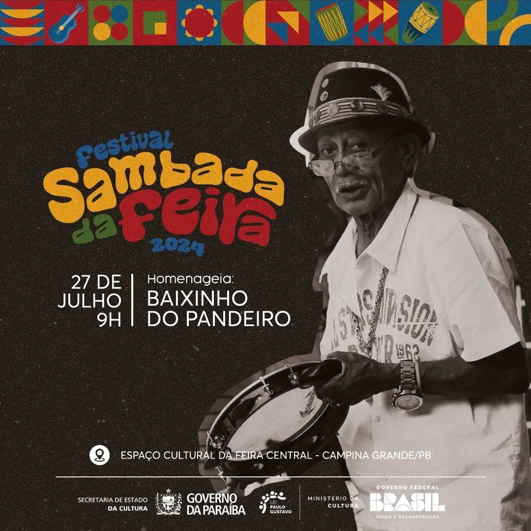 SAMBADA DA FEIRA. 3° edição. | by Besouro | Jul, 2024 | Medium