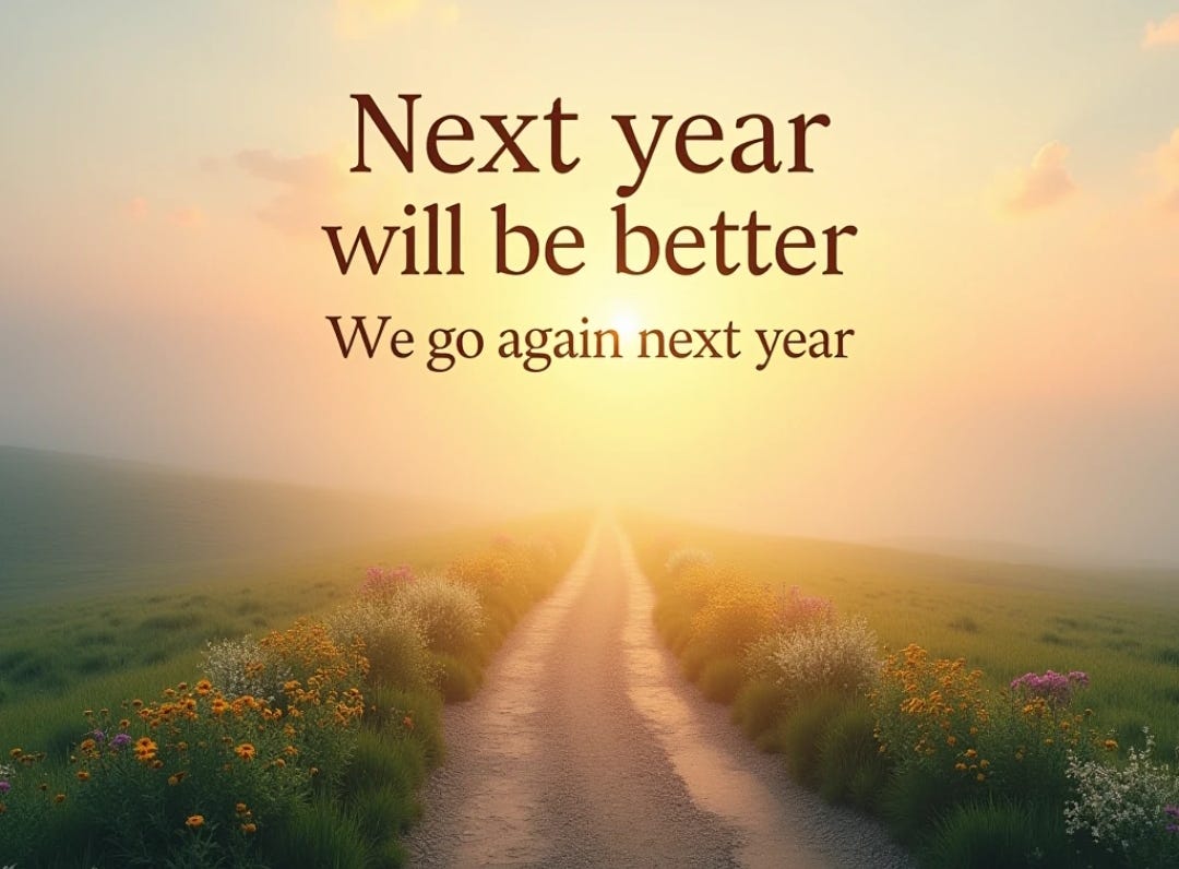 Next year will be better. We go again next year | by Maven DC | Medium