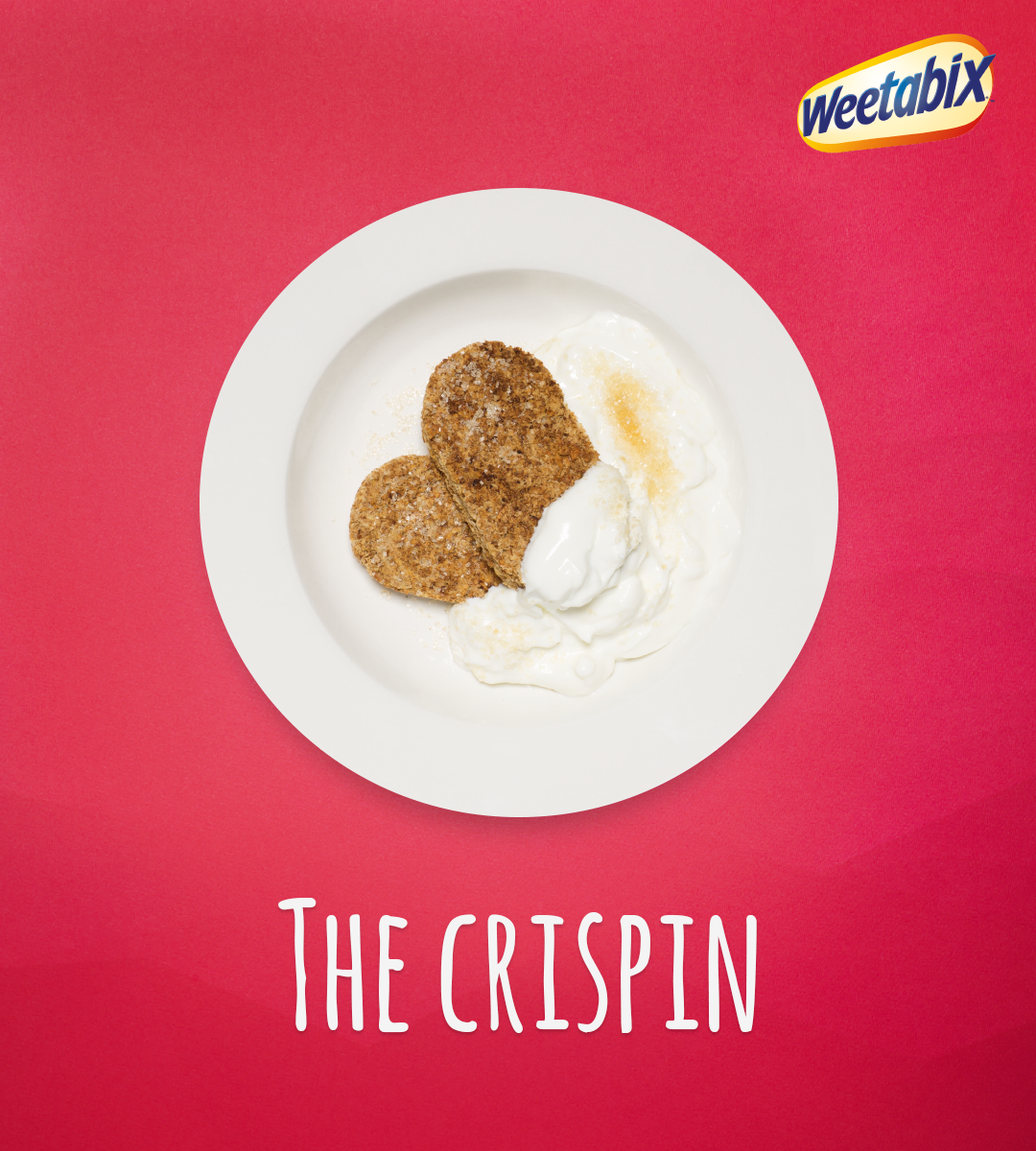 The Crispin. Place two biscuits of Weetabix in the… | by Weetabix East ...