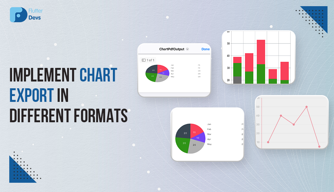 Implement Chart Export In Different Formats In Flutter | by RAHUL THAKUR | FlutterDevs
